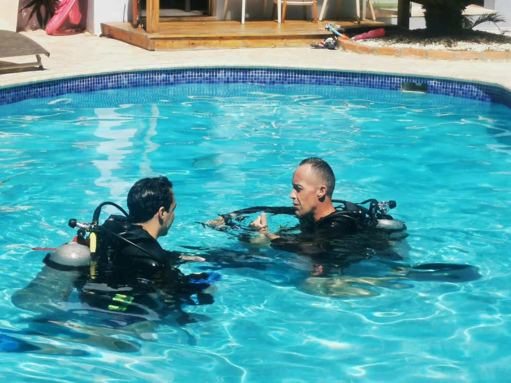 Scuba Diving in Sosua Bay on the North Coast of the Dominican Republic